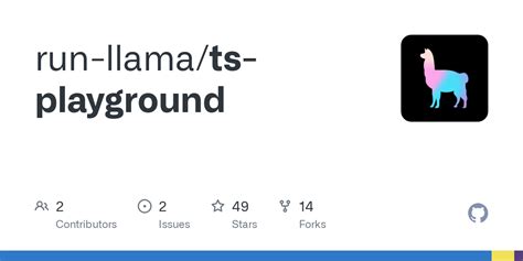 Github Run Llama Ts Playground
