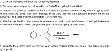 Solved The Experiment Was Based On Anthracene And Maleic