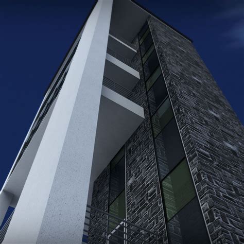 Glass Tower City Building 3d Model 11 Unknown Obj Fbx 3ds Max Free3d