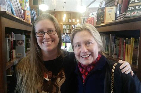 Hillary Clinton Spotted Browsing Books Post Election