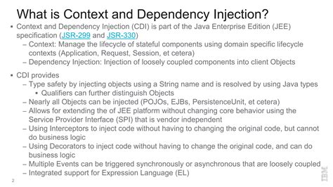 Context And Dependency Injection 20 Ppt