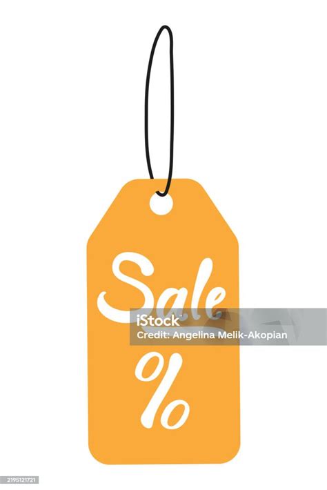 소매 환경에서 할인율을 표시하는 밝은 노란색 판매 태그 가격에 대한 스톡 벡터 아트 및 기타 이미지 가격 계산대 고객 Istock