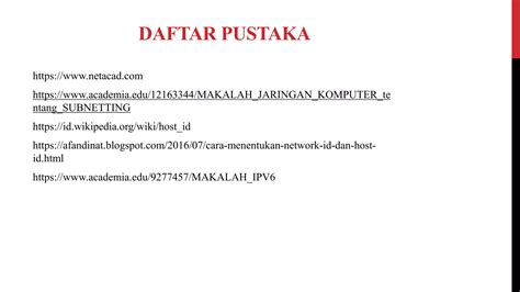 Subnetting Ipv4 And Ipv6 Revisi Pptx