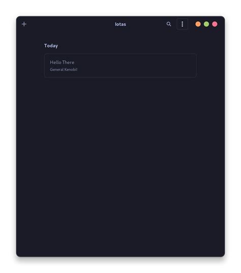 Iotas A Note Taking Application With Nextcloud Sync Support Linuxfordevices