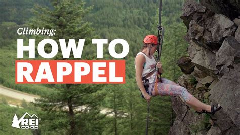 Rock Climbing How To Rappel Youtube