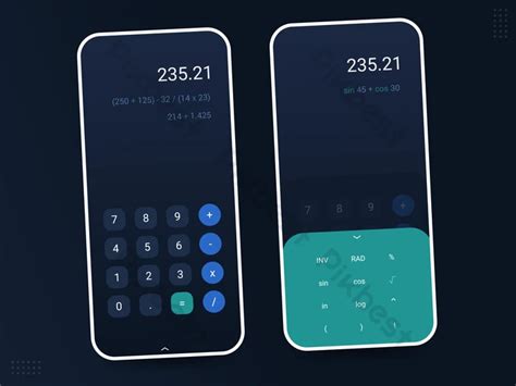 5700 Calculating Device Templates Free Graphic Design Templates Psd