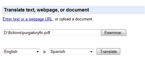 Google Translate ahora traduce documentos completos Aplicaciones Útiles