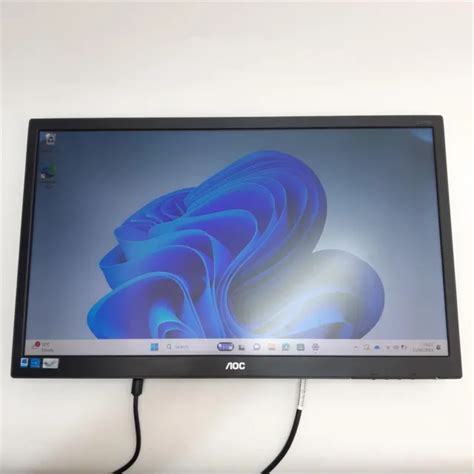 CHEAP 24 FULL HD MONITOR AOC E2470SWDA VGA No Stand 76 76 PicClick AU