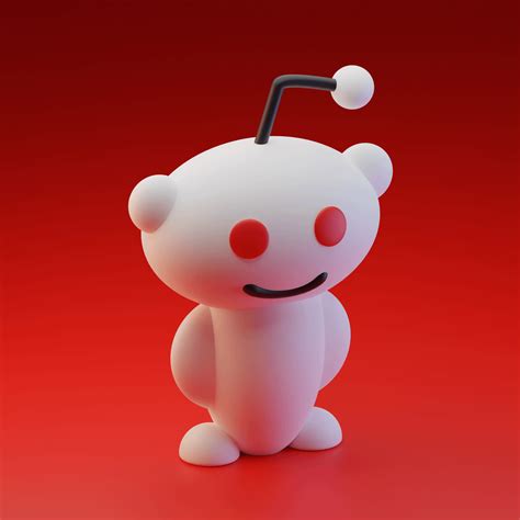 I Made The Reddit Snoo In 3d Rblender