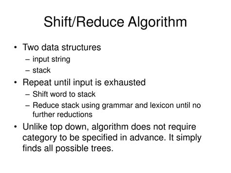 ppt efficient bottom up filtering in parser implementation powerpoint