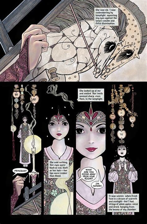 Once Upon A Blog Graphic Adaptation Of Snow Glass Apples Has A Feral Magic Preview