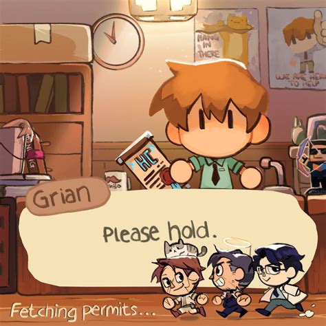 Grian Permit Office ★ Minecraft Fan Art Minecraft Funny Minecraft Art