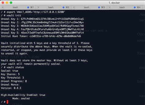 How To Run Hashicorp Vault Secrets Management In Docker Melvin Dave Vivas Tech Blog