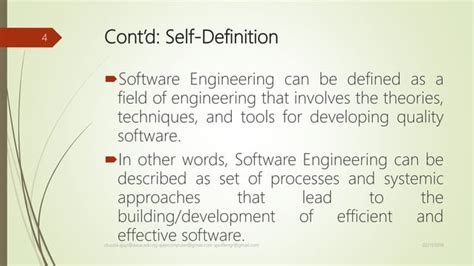 Csc426 Software Engineering Lecture Note Ppt
