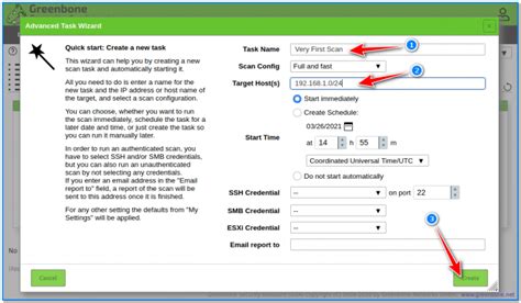 Lab 33 Perform A Network Vulnerability Scan With Openvas