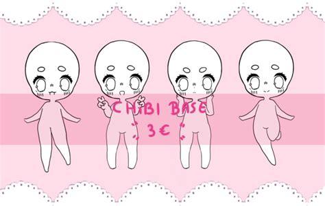 Do Anime Chibi Bases By Lyneriia Fiverr