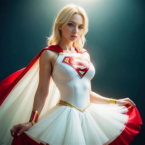 Supergirl Cosplay Outfits Collections Ballet Stable Diffusion