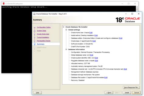 How To Install Oracle Database 18c On Windows