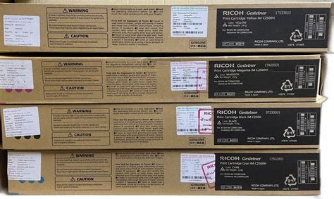Ricoh Imc2000 Cmyk At ₹ 6000 Piece रिको टोनर कार्ट्रिज In Mumbai Id 26485025897