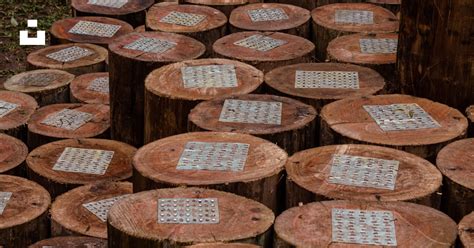 숫자가 적힌 나무 통나무 더미 사진 Unsplash의 무료 갈색 이미지