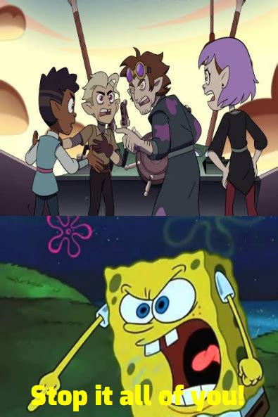 Spongebob Wants Them To Stop Arguing By Hayaryulove On Deviantart