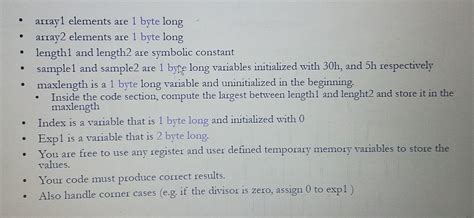 Solved • Convert The Following Pseudo Code Into Assembly