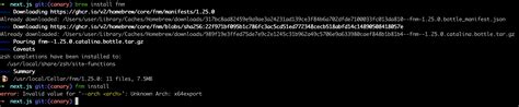 After Install Fnm Get Error Invalid Value For Arch Unknown Arch X64export Error · Issue