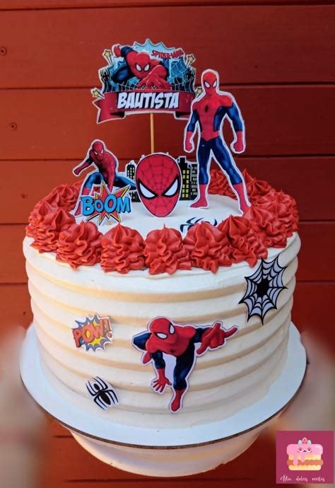 Pastel Del Hombre Araña