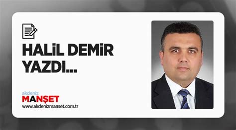 Suyun Kullaniminda BİlİnÇlenme Önemlİ Halil Demir
