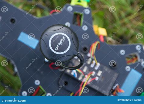 GPS Module On Drone Stock Image Image Of Drone Bulb