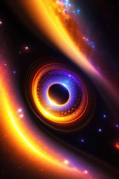 Premium Ai Image Abstract 3d Galaxy Abstract Fractal Space With