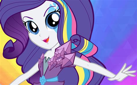 Девушки Эквестрии Рарити обои для рабочего стола картинки и фото
