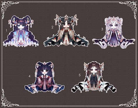 Open 15 Adoptable 780 Dynasty By Puripurr On Deviantart