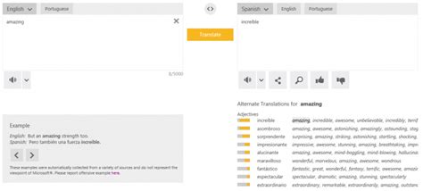 微软宣布 Bing 翻译器的英语双语词典功能 Mspoweruser