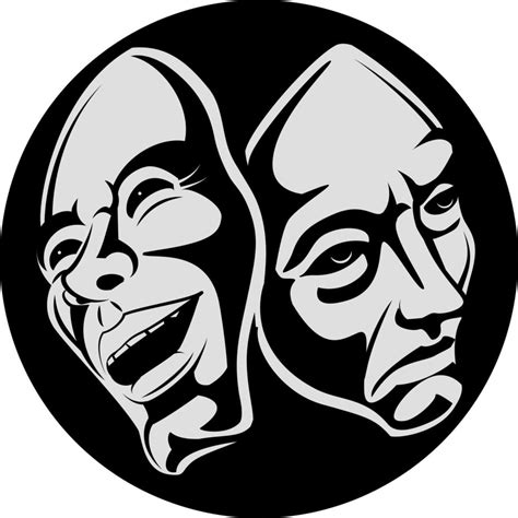 Two Faced Mask Drawing At Sam Hamby Blog