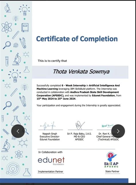 Thota Venkata Sowmya On Linkedin Hello Connectives This Is Our First Edunet Foundation
