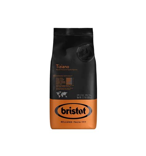 Bristot Tiziano 1 Kg Italská Zrnková Káva Na Espresso