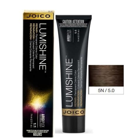 Vopsea Permanent Color Cream Joico Lumishine 74ml Nr 5n Emagro