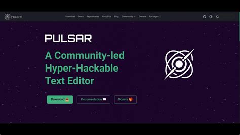 The Pulsar Text Editor A Great Alternative To VS Code YouTube