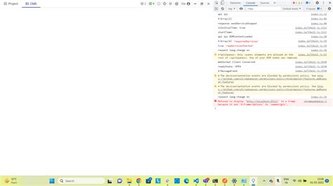 Cms Tab Experience Not Able To Load The Url · Issue 481 · Typerefinery Aityperefinery · Github