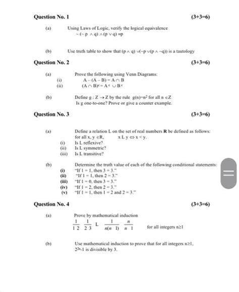 solved 3 3 6 question no 1 using laws of logie verify