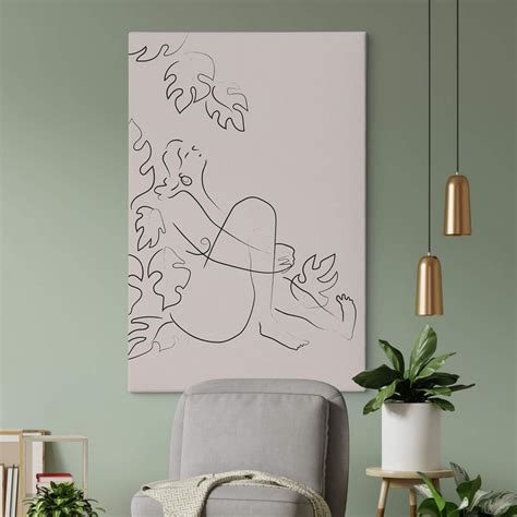 Tableau Sur Toile X Studio Femme Nue Dans La Nature Wall Art Fr