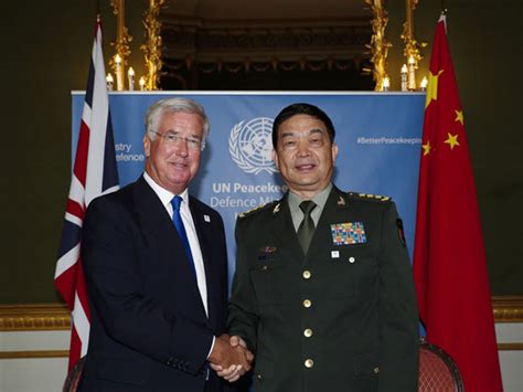 常万全会见英国国防大臣法伦