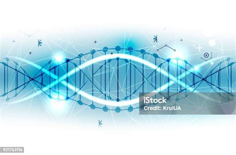 과학 템플릿 Dna 분자 배경입니다 Dna에 대한 스톡 벡터 아트 및 기타 이미지 Dna 개념 기호 건강관리와 의술
