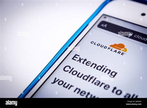 logo of cloudflare an us web infrastructure and security company on
