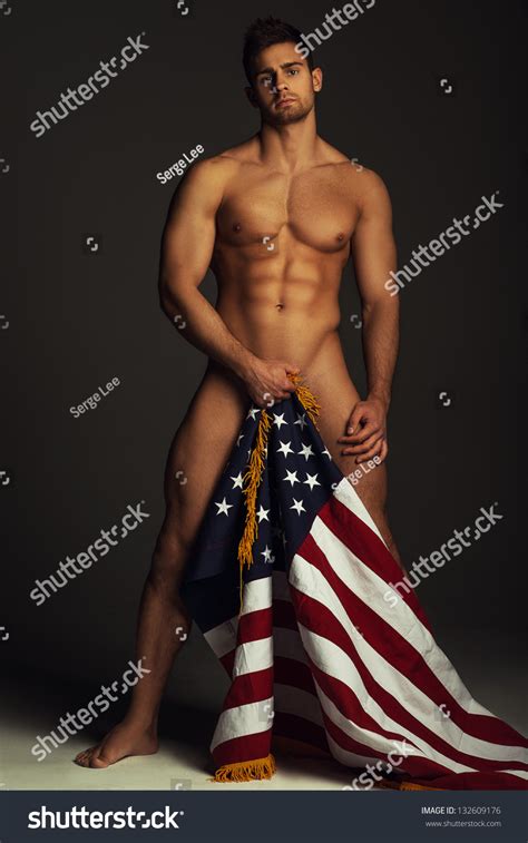 American Flag Nude Images Stock Photos Vectors Shutterstock