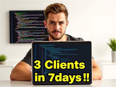 how python helped me get 3 clients in a week — you can too by shantun parmar python in
