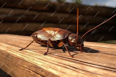 Premium Photo Lifelike Render Of Cockroach In Natural Habitat