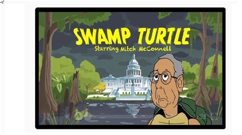 Kentucky Senate Race New Mcgrath Ad Calls Mcconnell Swamp Turtle
