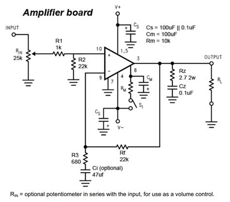 Lm3886 Audio Amplifier Circuit Diagram Pcb